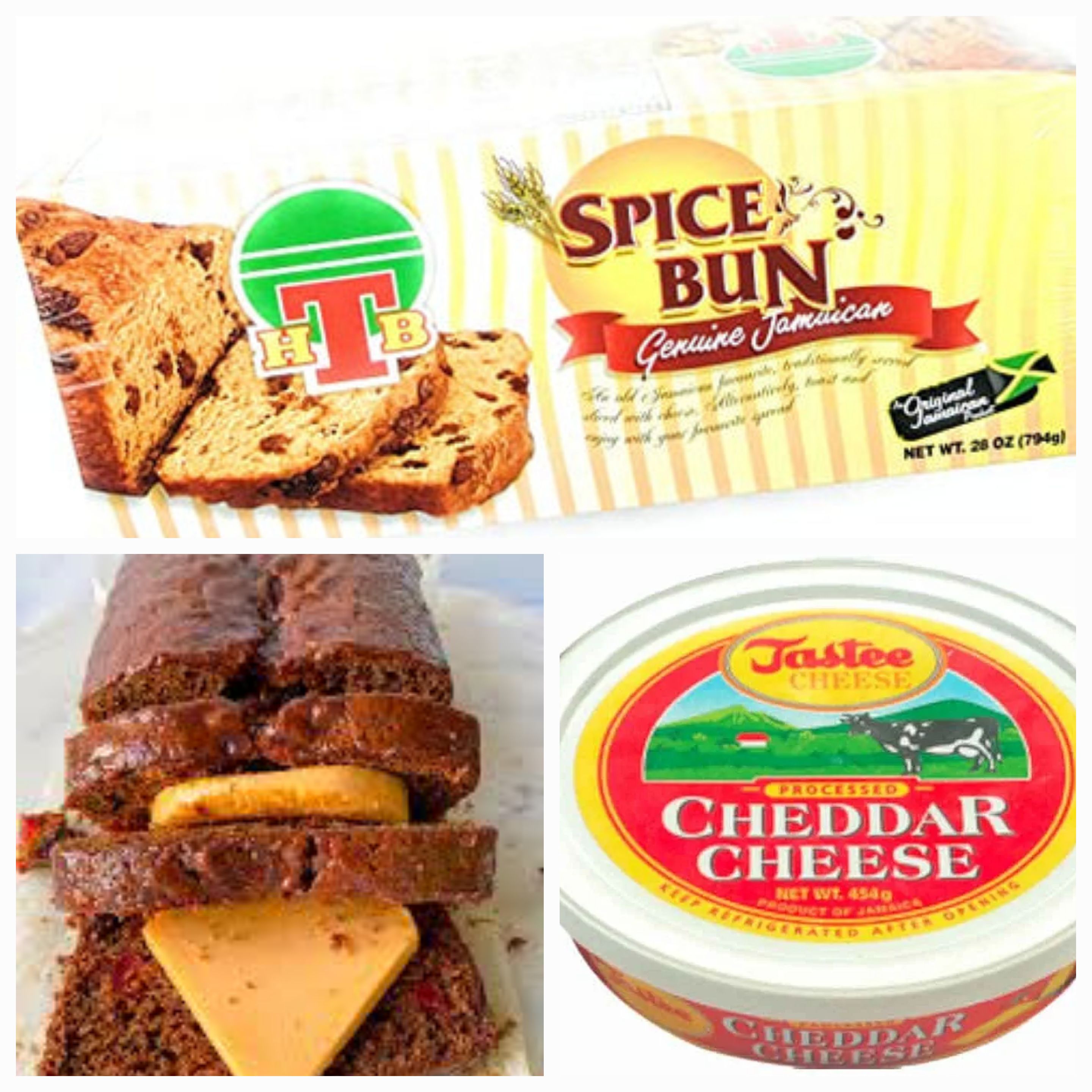 Jamaican HTB Bun and Tastee Cheese – Mega Mart Center