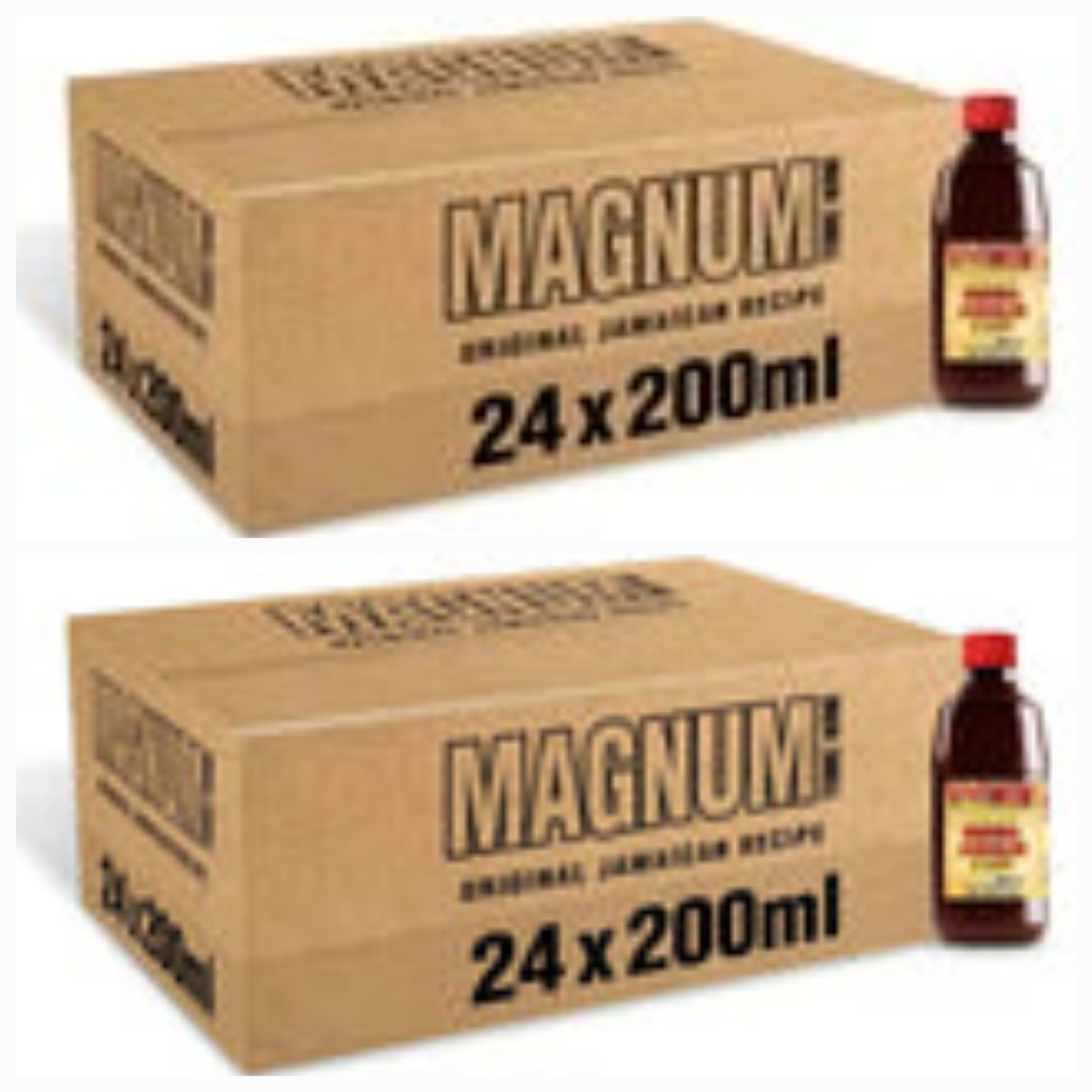 Magnum Tonic Wine with Iron, Vitamins and Vigorton 200 ml (case of 48 ...