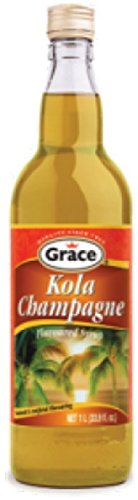 GRACE KOLA CHAMPAGNE SYRUP (FLAVORED SYRUP) 25.5 OZ – Mega Mart Center