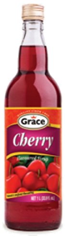 GRACE JAMAICAN CHERRY SYRUP (FLAVORED SYRUP) 25.5 OZ – Mega Mart Center