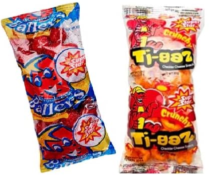 Assorted Superstar Snacks Tigaz & Strawberry Ballers Product of Jamaic ...
