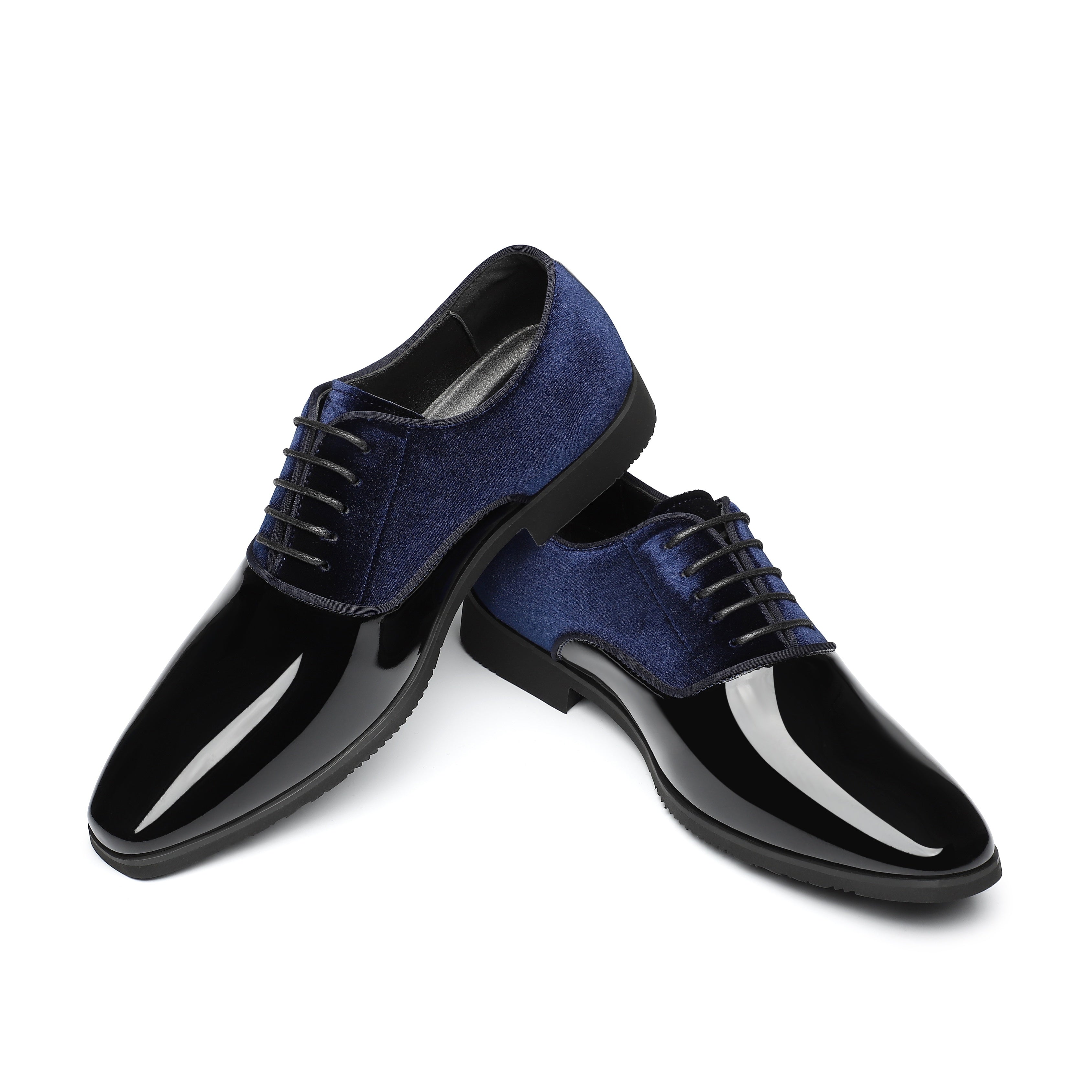 Exquisite Handcrafted Men's Dress Shoes - Luxurious Slip-On Design, Sq ...