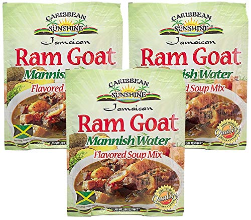 JAMAICAN RAM GOAT - MANNISH WATER - FLAVORED SOUP MIX1.76 OZ (3PK ...
