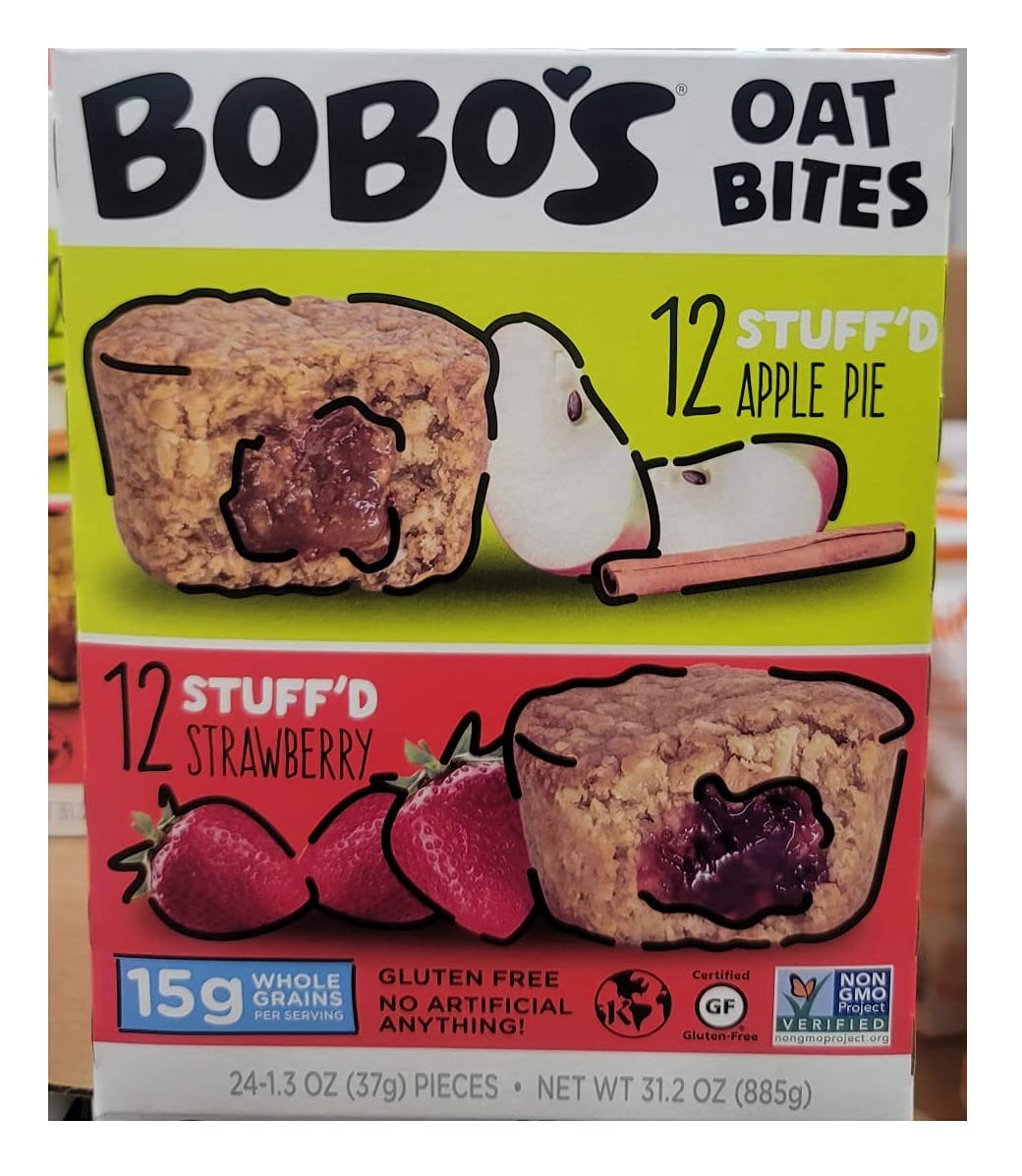 Stuffed OAT bites - Bobo's 24 count (1.95lbs) – Mega Mart Center