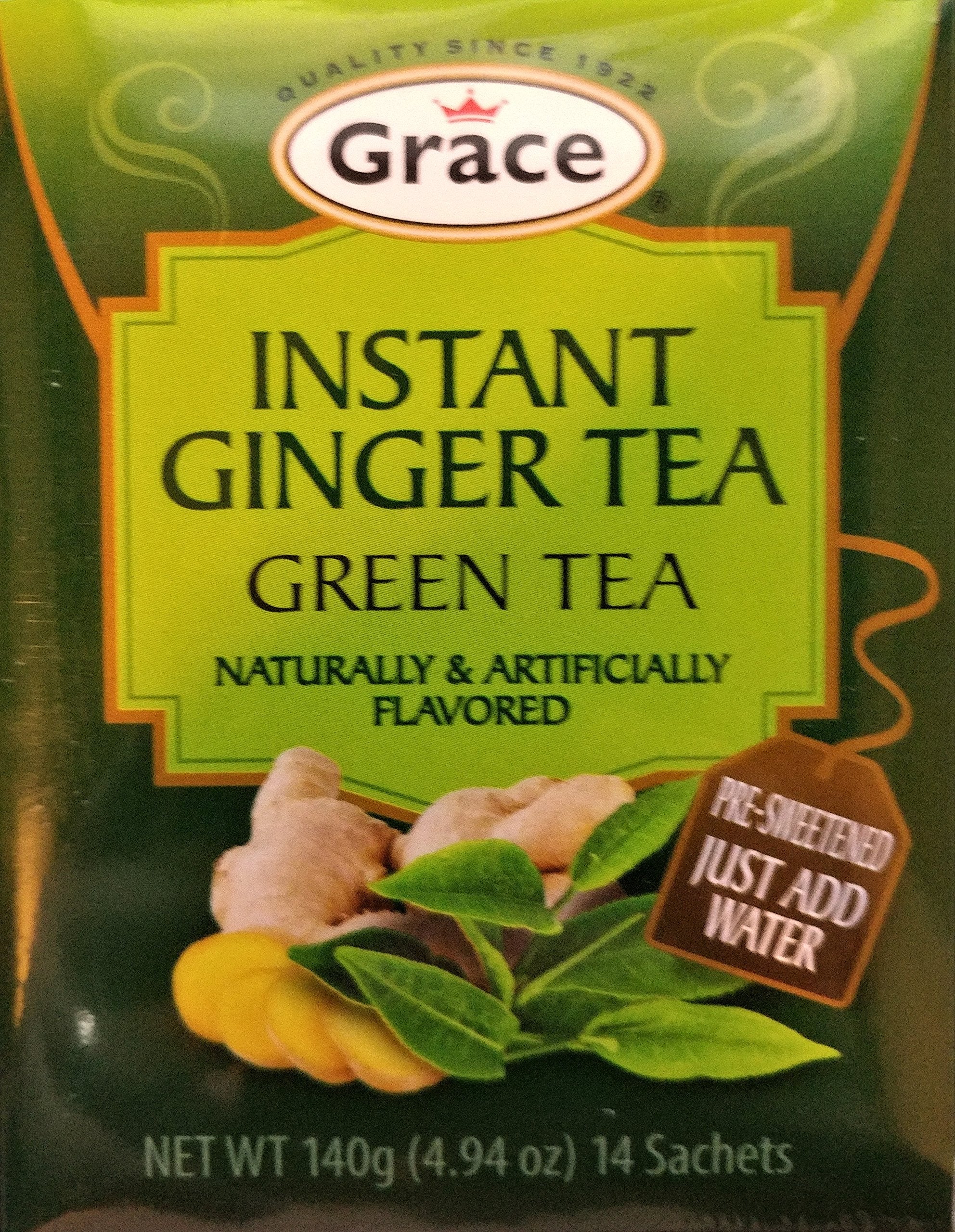 GRACE INSTANT GINGER TEA GREEN TEA – Mega Mart Center