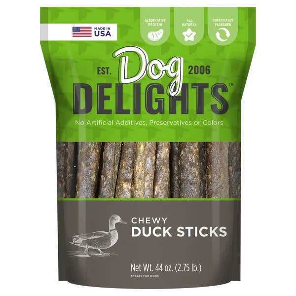 Dog Delights Chewy Duck Sticks, 44 oz – Mega Mart Center