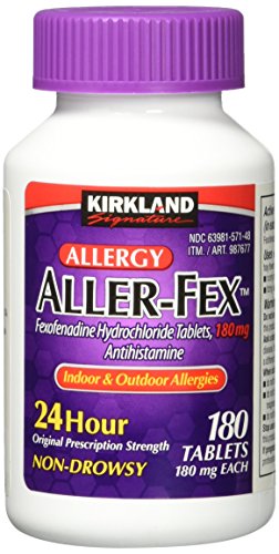 Kirkland Signature Aller-FEX, 180 Mg 180 Tablets – Mega Mart Center