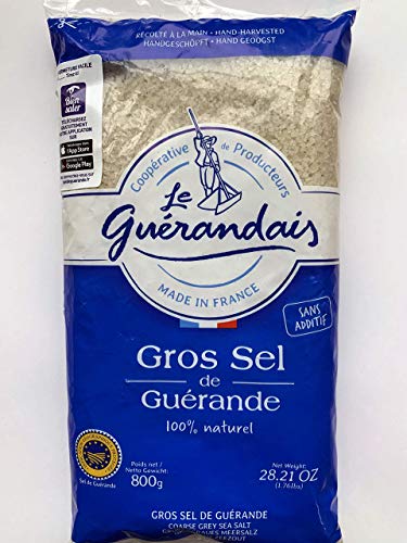 Le Guerandais Coarse Sea Salt Gros Sel De Guerande, 28.21 oz (1 Pack ...