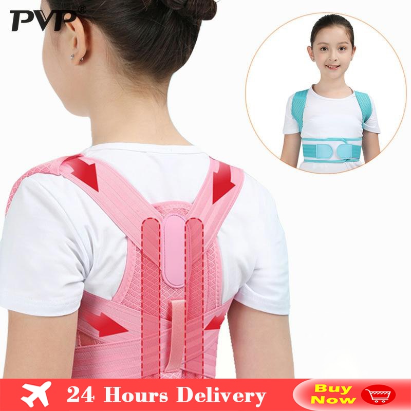 Adjustable Children Posture Corrector Back Support Belt Kids Orthopedi ...