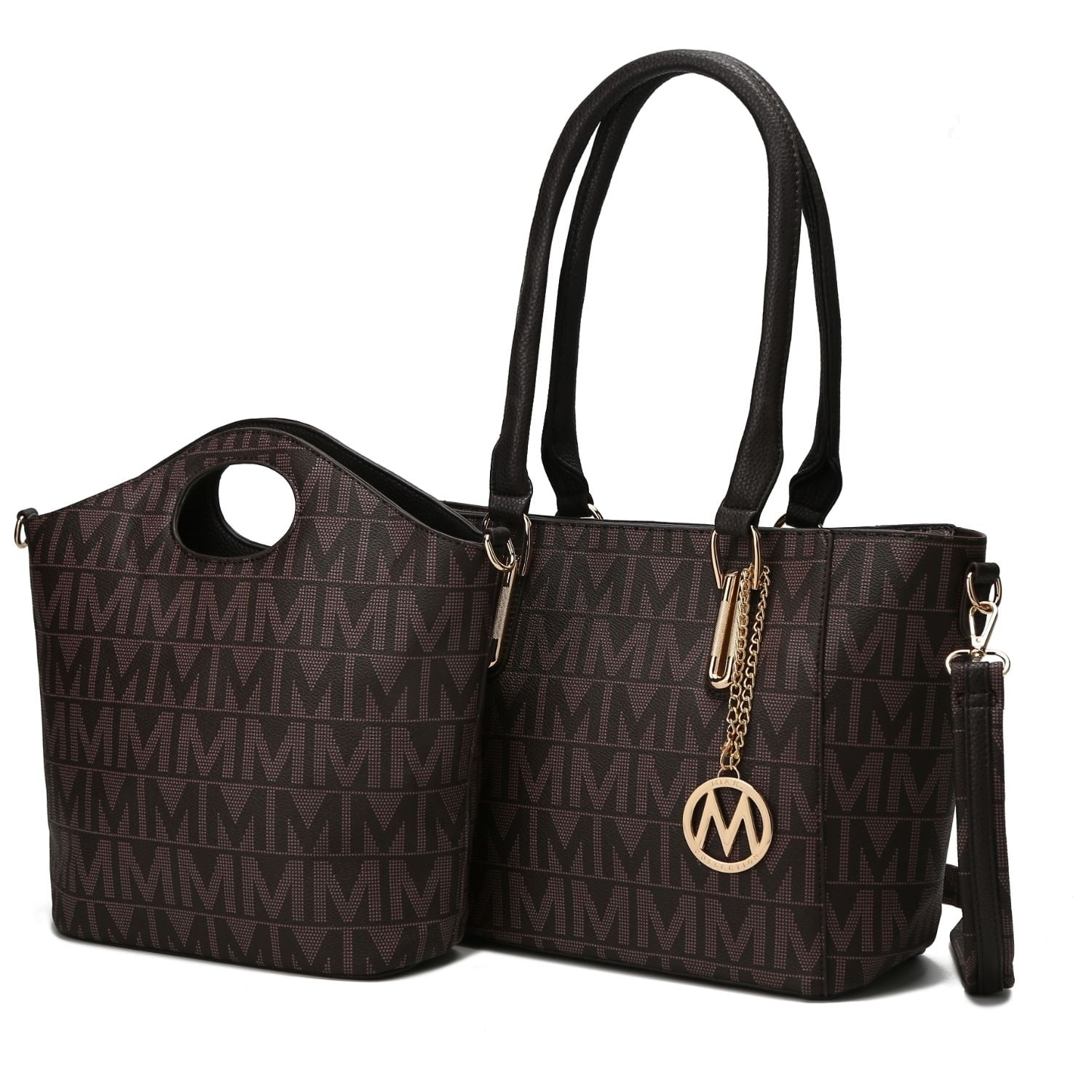 MKF Collection Casey M Signature 2-Piece Set Tote & Crossbody Handbags ...